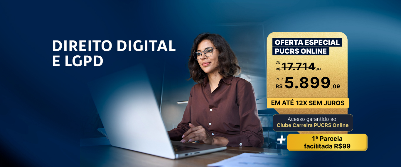Pós-graduação em Direito Digital e LGPD | PUCRS