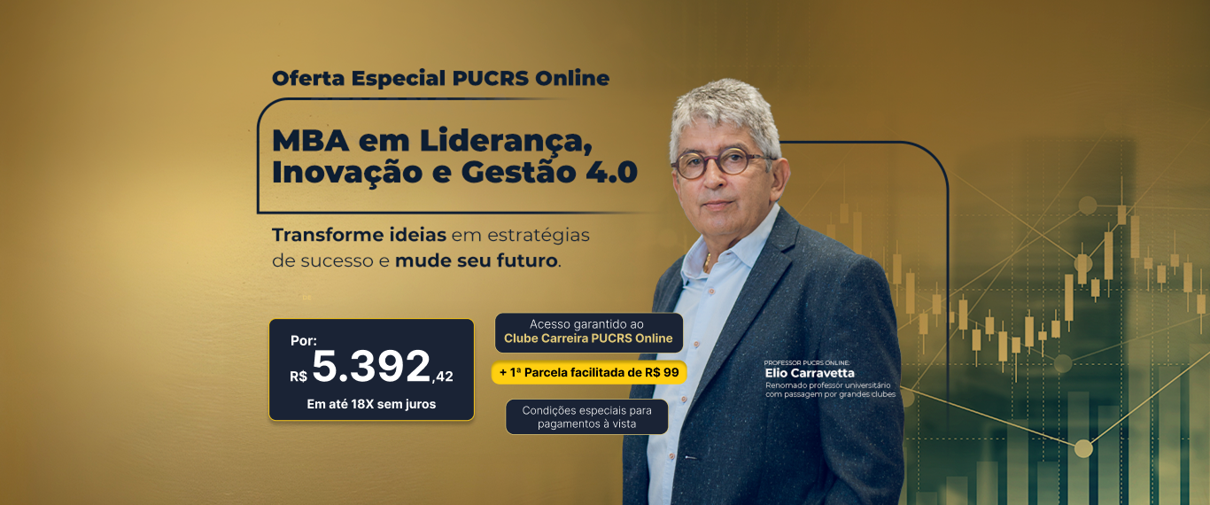 MBA em Liderança, Inovação e Gestão 4.0 | Edição 2025 | PUCRS