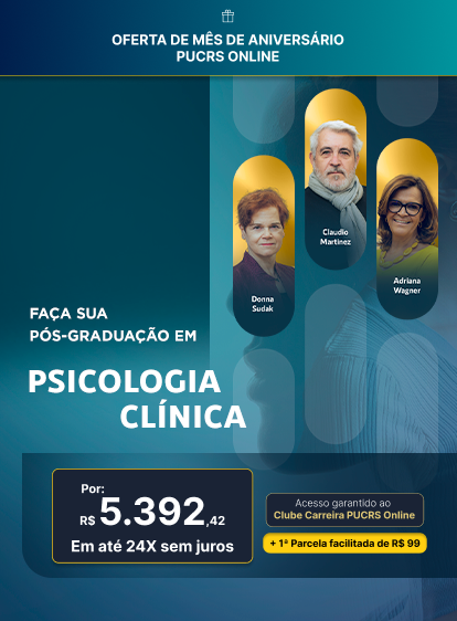 Pós-graduação em Psicologia clínica | Edição 2025 | PUCRS