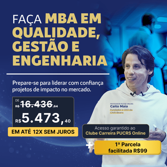 MBA em Qualidade, Gestão e Engenharia de Processos | Edição 2025 | PUCRS